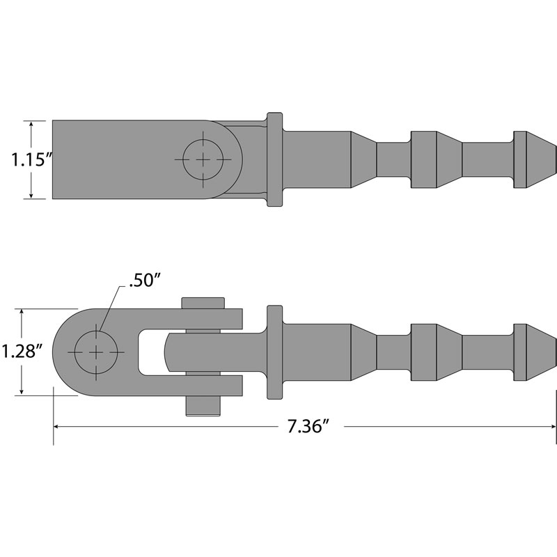 Reaching Strut Inboard End - Tylaska Marine & Aerospace